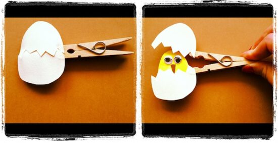 3 ideas de manualidades para hacer pollitos de Pascua - Pequeocio