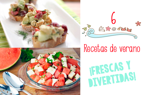 6 recetas de verano ¡frescas y divertidas! - Pequeocio