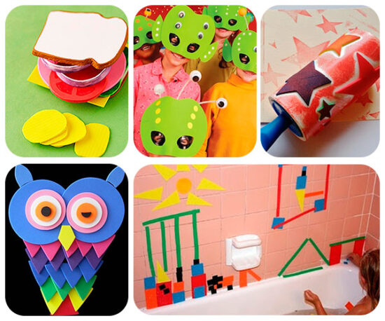 25 manualidades con goma eva - Pequeocio