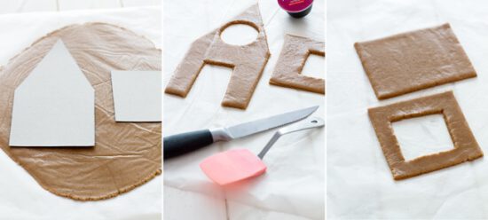 Casita de jengibre paso a paso. Casita de jengibre fácil para Navidad