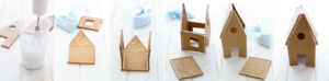 Casita de jengibre paso a paso. Casita de jengibre fácil para Navidad