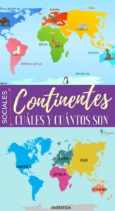 ¿Cuántos CONTINENTES hay en el mundo? (mapa y respuestas sobre los ...