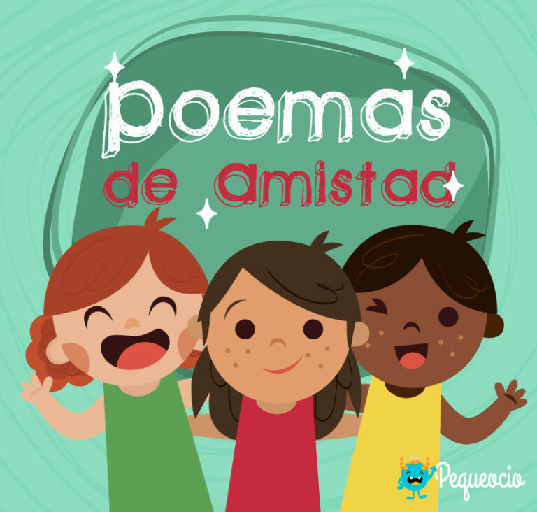 15 poemas de amistad cortos y bonitos - Pequeocio