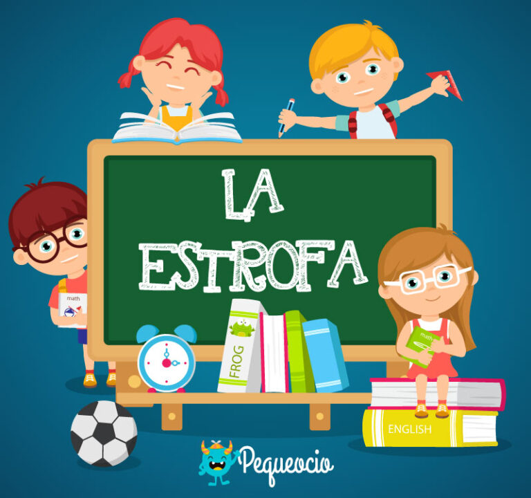 ¿Qué es una ESTROFA? Ejemplos fáciles - Pequeocio