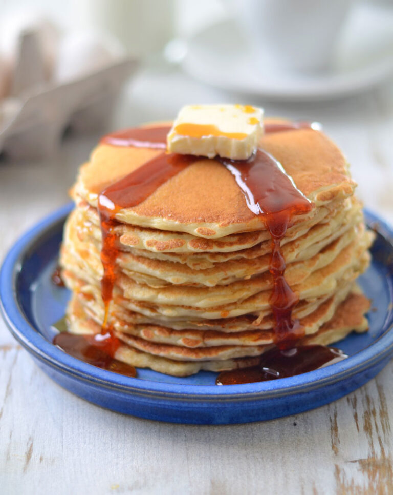 Receta fácil de TORTITAS AMERICANAS - Pequeocio