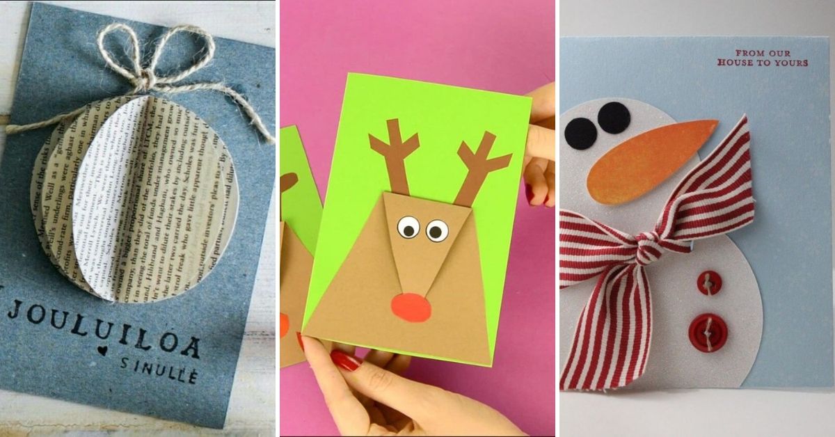 100 POSTALES DE NAVIDAD (ideas originales navideñas para hacer tú mismo ...