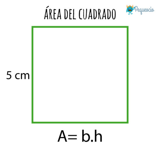Cómo calcular el área del cuadrado - Pequeocio