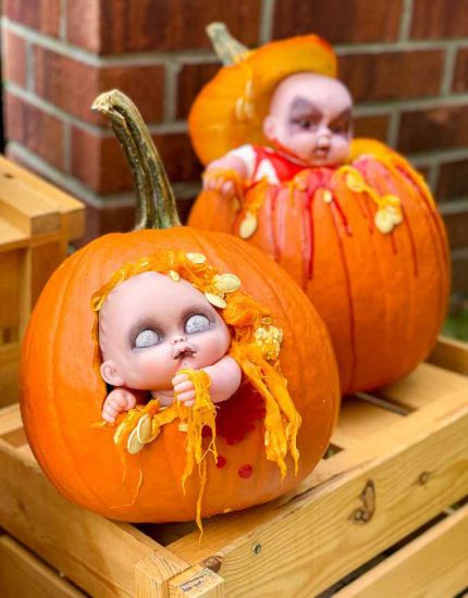 15 ideas de calabazas decoradas de Halloween - Pequeocio
