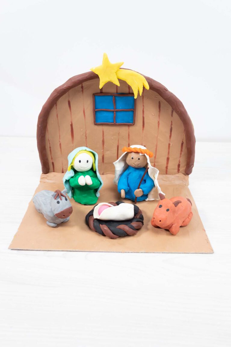 Cómo crear un Belén con plastilina - Pequeocio