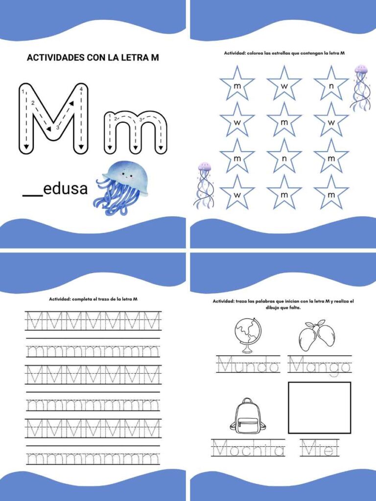 Palabras con M: +300 ejemplos, oraciones, actividades. - Pequeocio