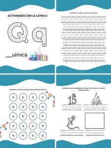 400 palabras con Q (ejemplos, ortografía y actividades) - Pequeocio