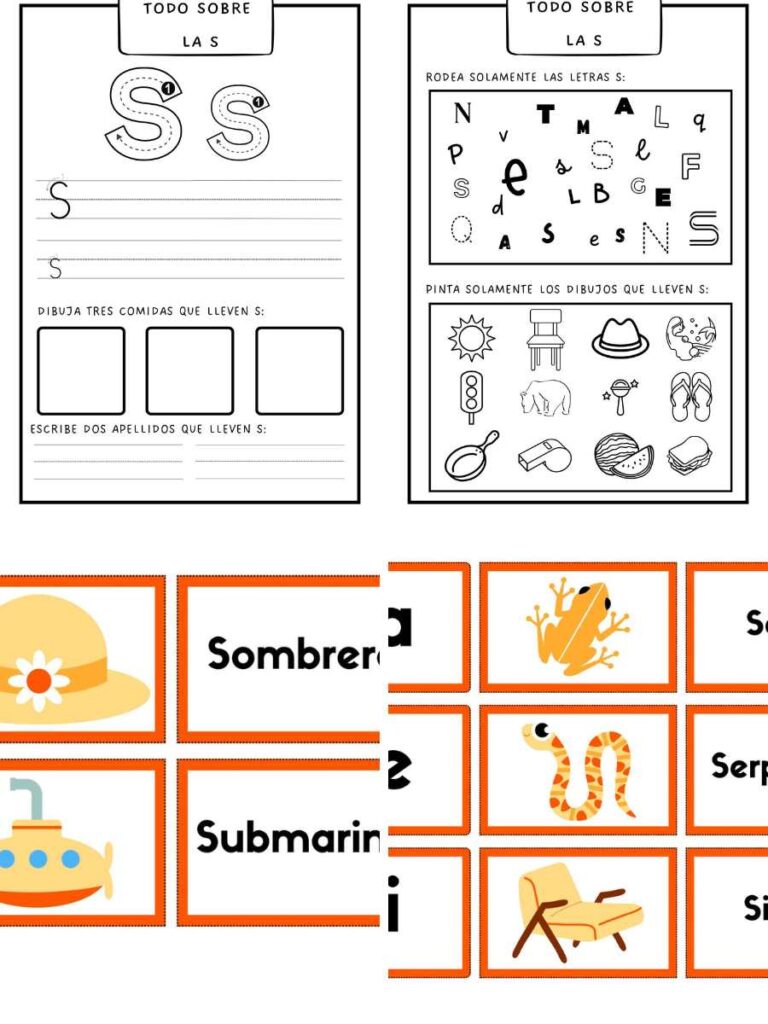 +400 palabras con S para darle Sabor a tu vocabulario. - Pequeocio