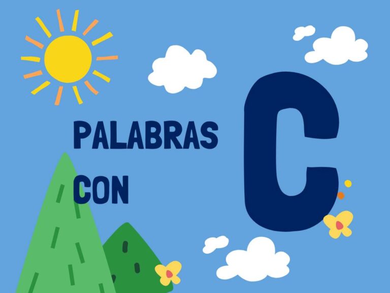 Palabras con C: 200 Ejemplos, ortografía y actividades divertidas ...