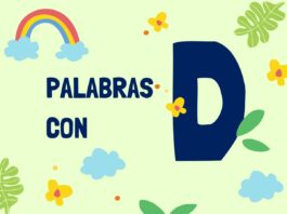 Palabras con D: +200 ejemplos y actividades - Pequeocio
